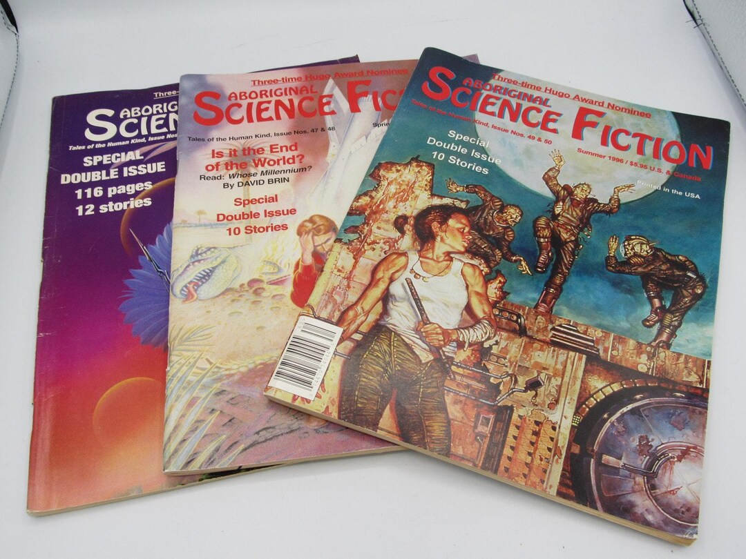 Lot of 3 Aboriginal Science Fiction, Spring 1993 and 1996 Issues ...