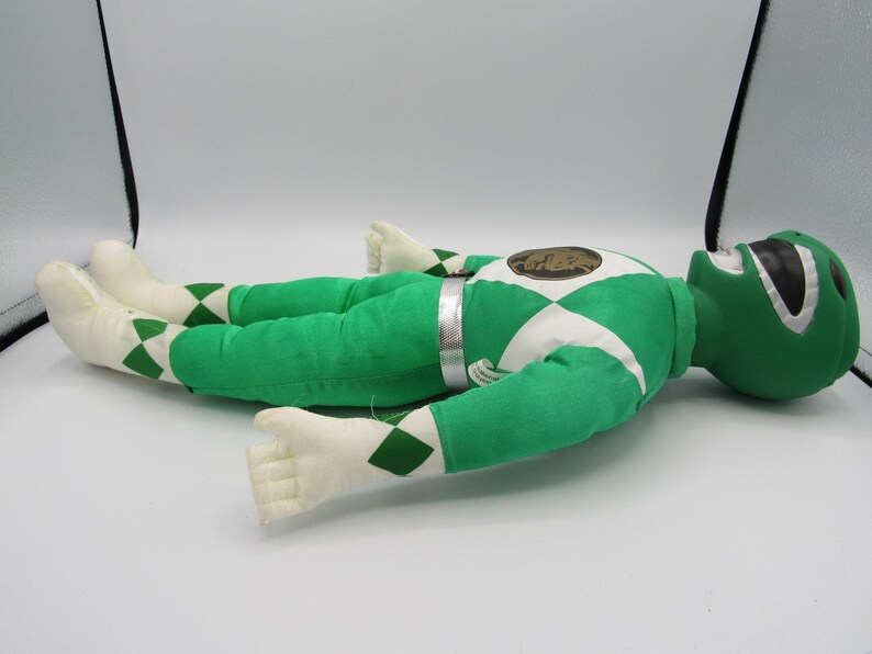 Green Ranger Plush Mighty Morphin Power Rangers 1994 Saban Vintage ...