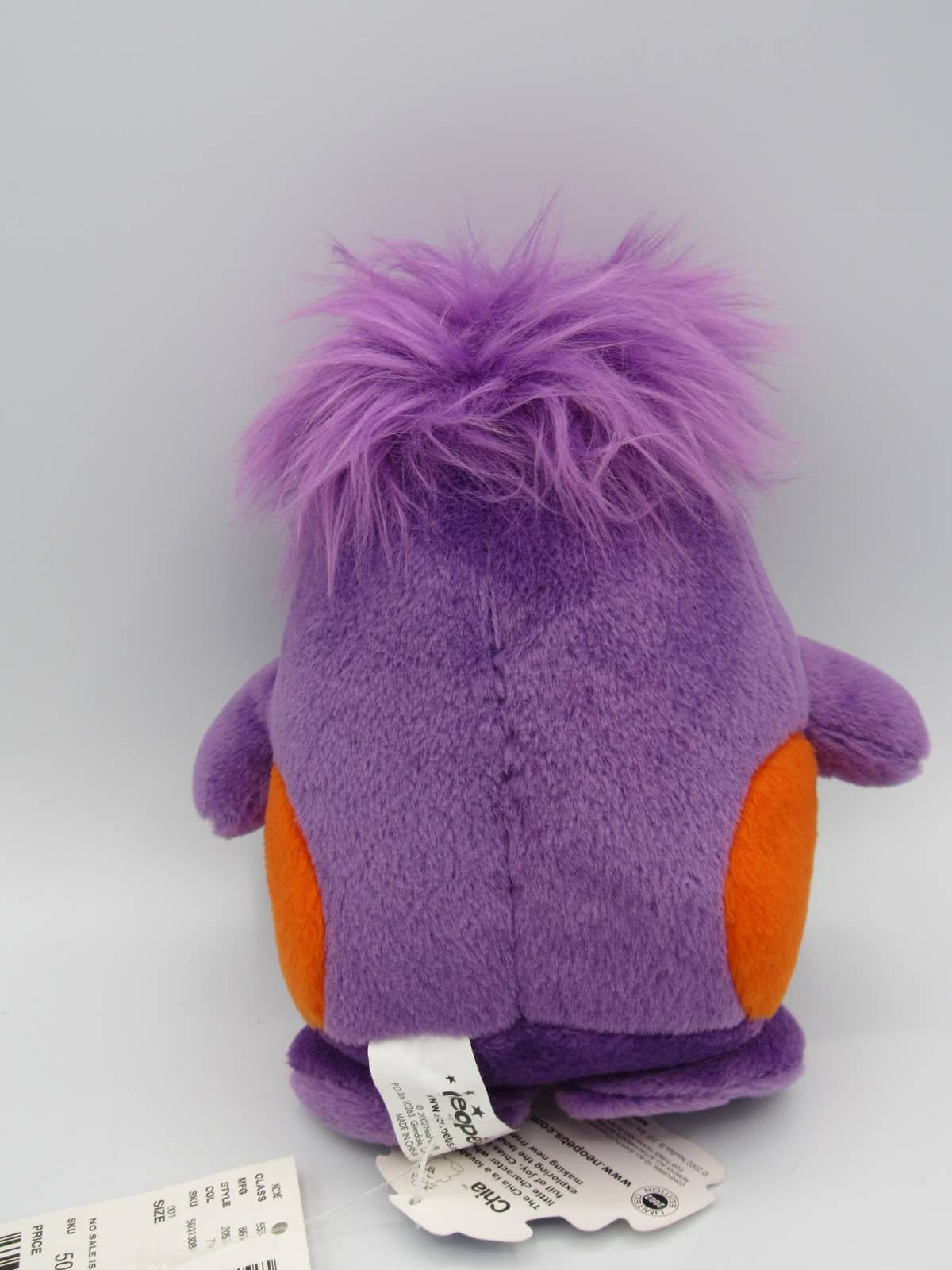 NEW W/ Tags Purple Chia Plush Neopets Limited Edition 2002 Limited Too ...