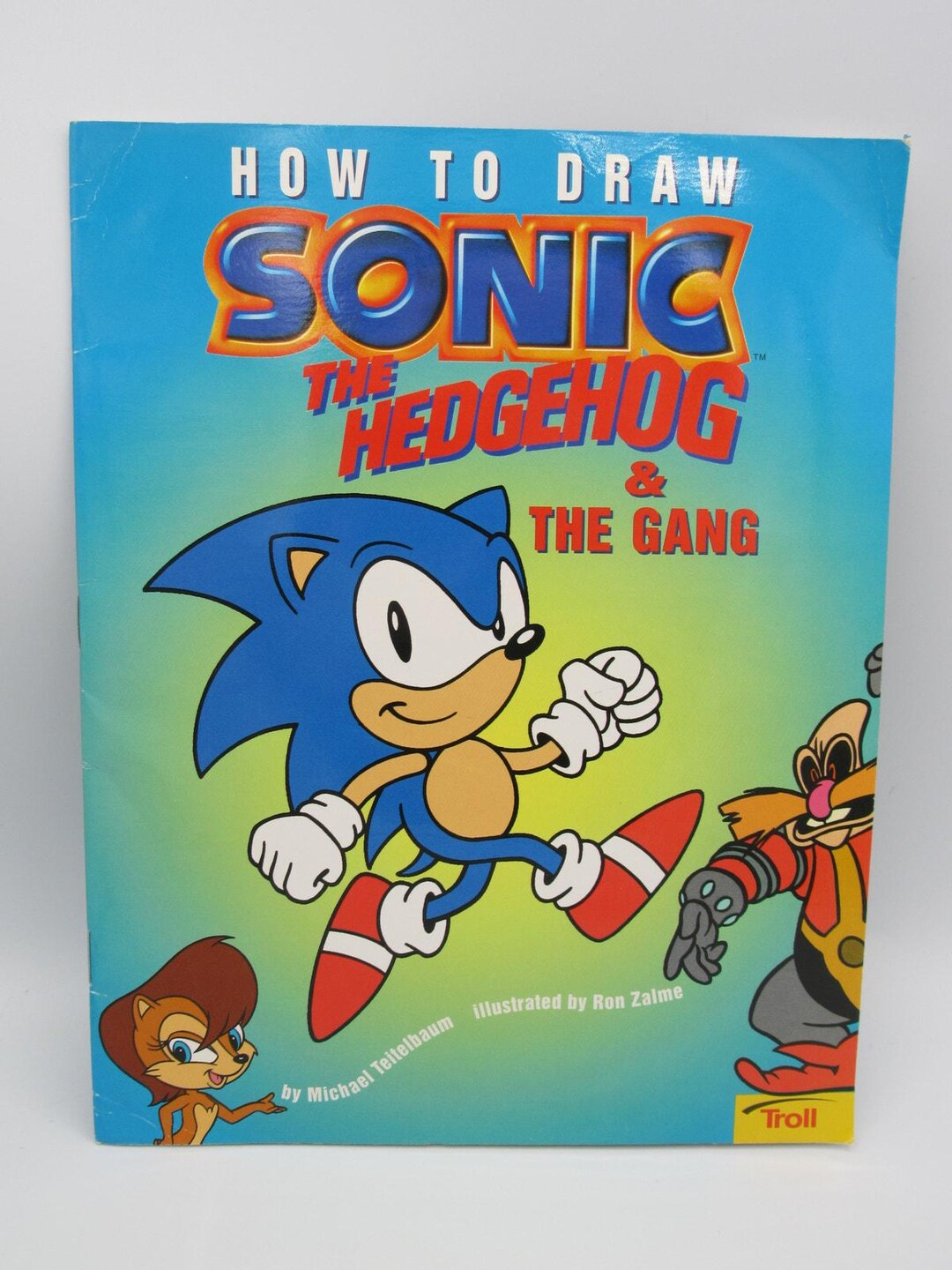 How to Draw Sonic the Hedgehog & the Gang 1998 Sega Troll Michael ...