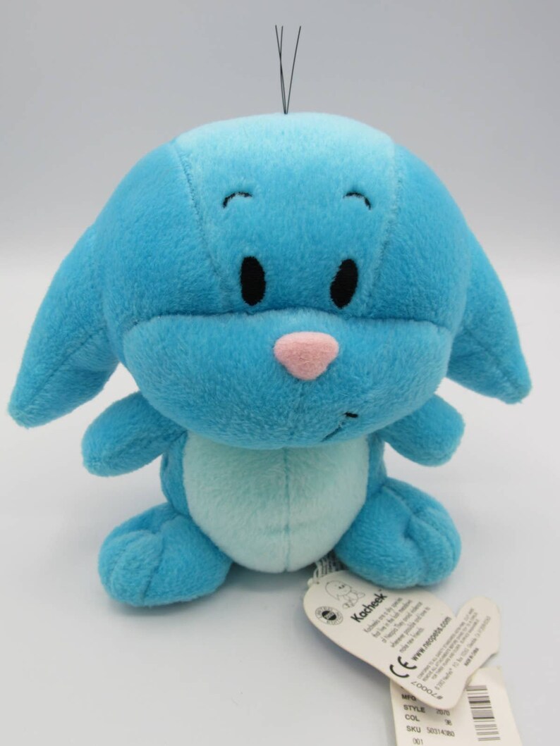 NEW W/ Tags Blue Kacheek Plush Neopets Limited Edition 2002 - Etsy