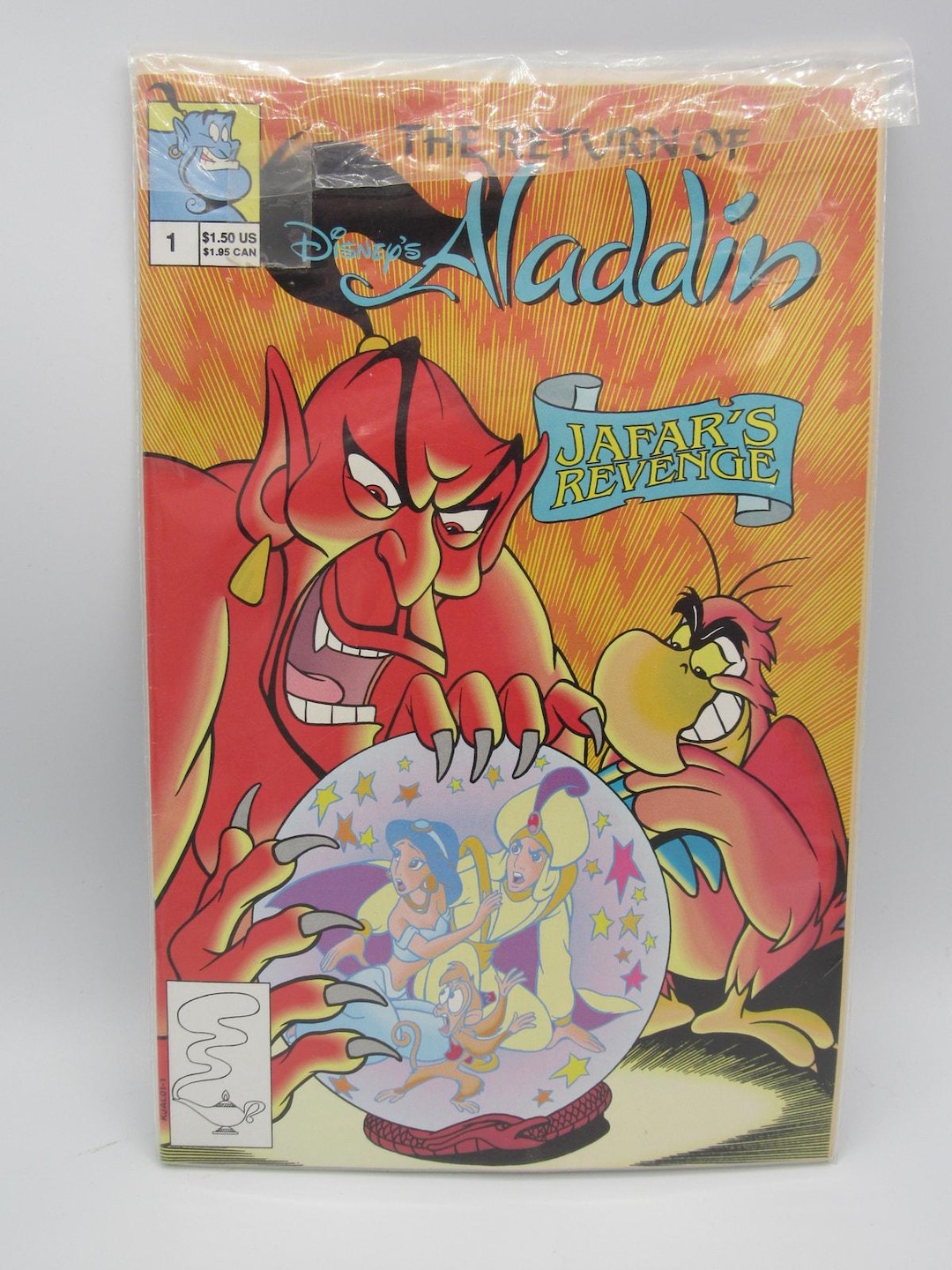 NEW Disney Aladdin the Return of Jafar Jafar's Revenge 1 1993 Comic LE ...