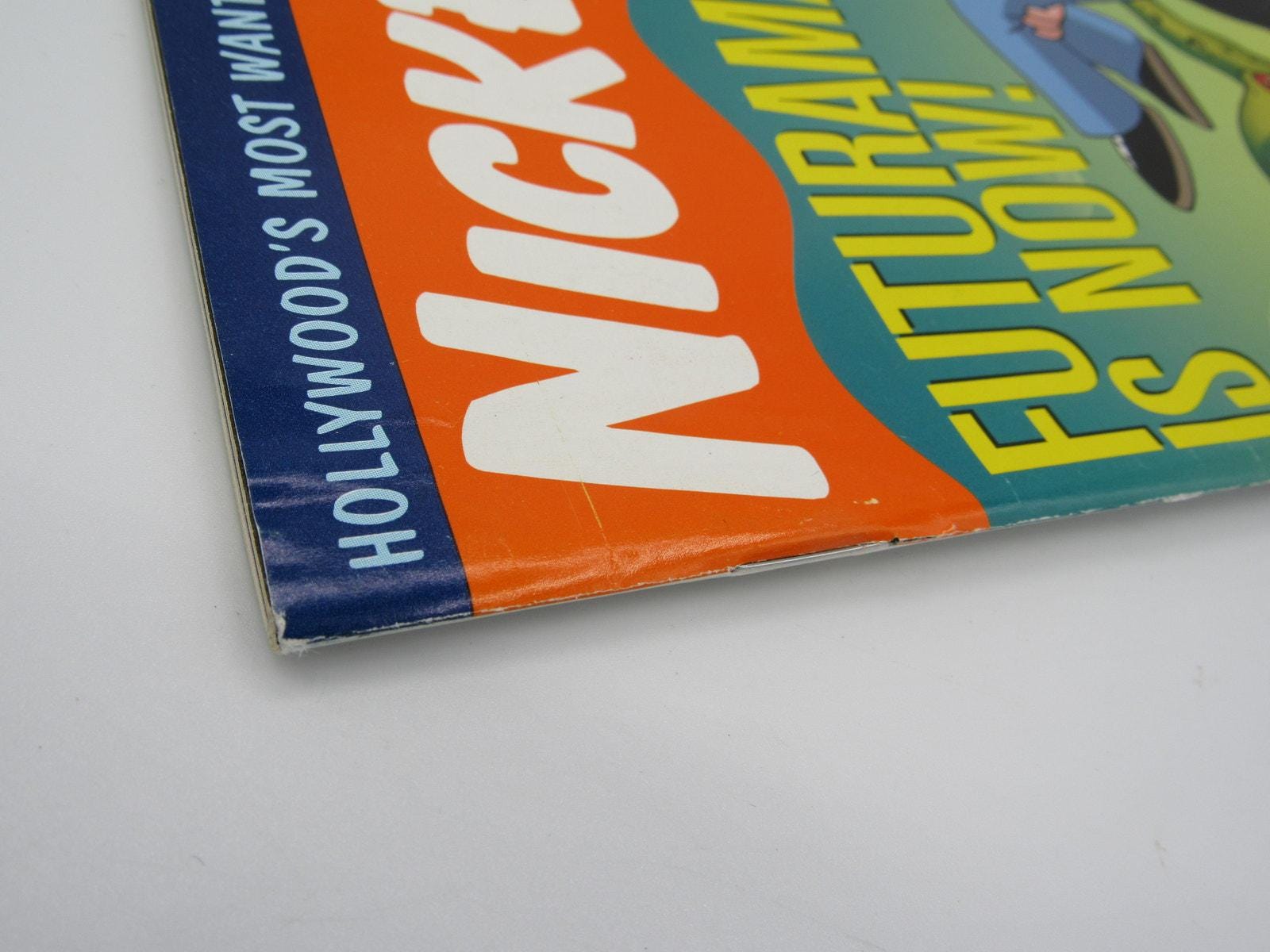 Nickelodeon Magazine April 1999 Futurama W/ Prank Poster Vintage Draw a ...