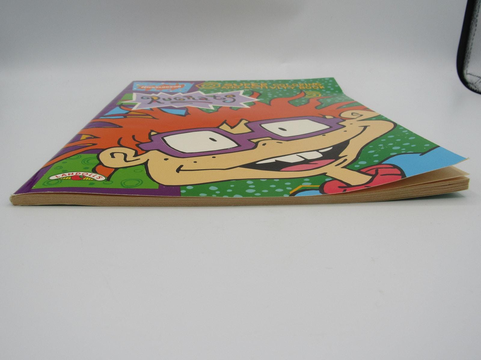 New Rugrats Activity & Coloring Book Chuckie Nickelodeon 1997 Landoll's ...
