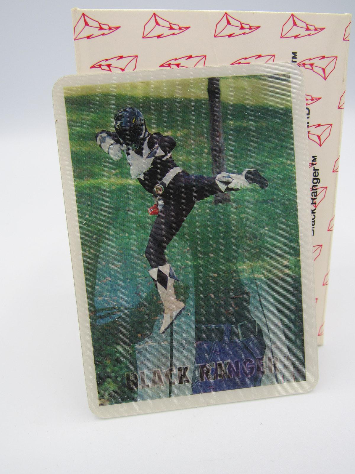 Mighty Morphin Power Rangers Magic Action Trading Card Black Ranger ...