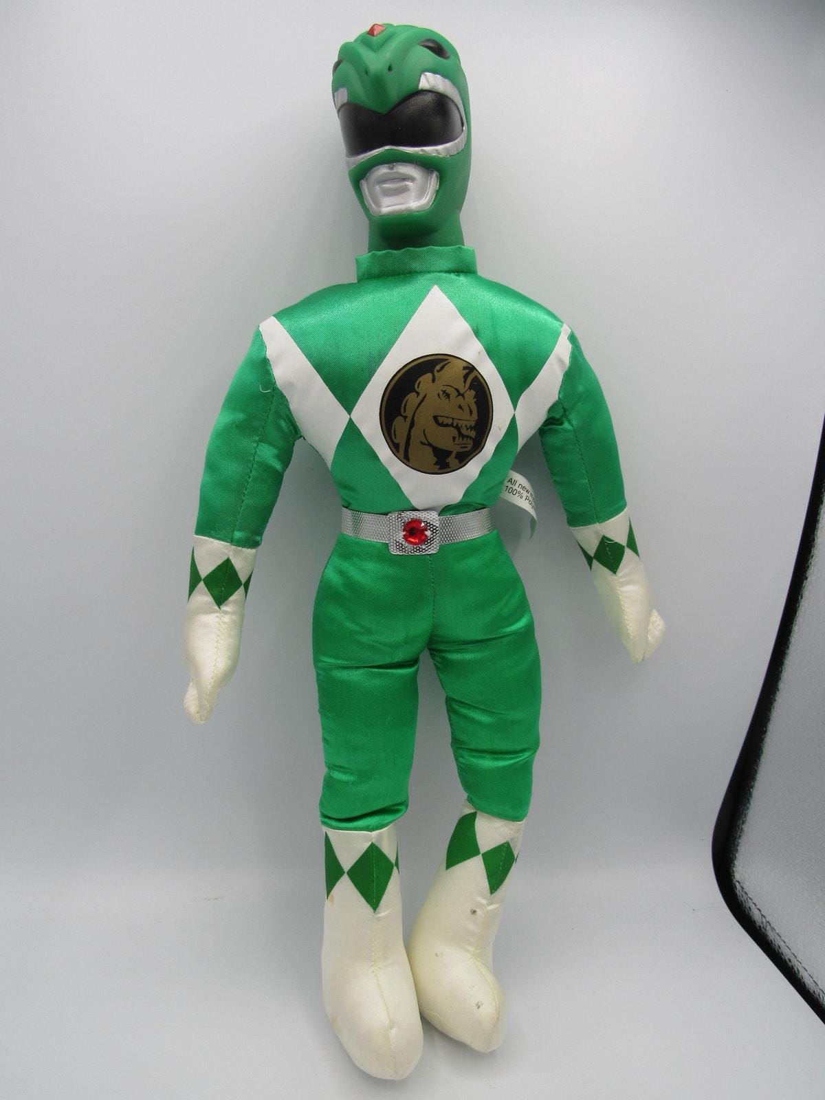 Green Ranger Plush Mighty Morphin Power Rangers 1994 Saban Vintage ...