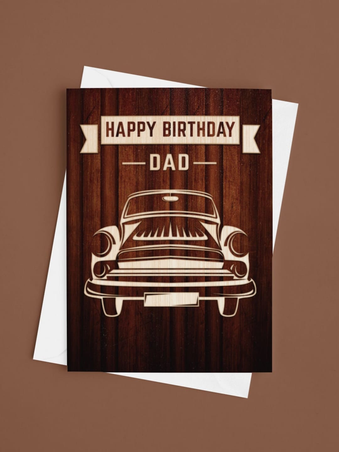 Dad Birthday Card, Dad Cars Birthday Card - Etsy