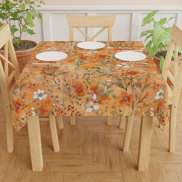 Autumn Tablecloth - Etsy