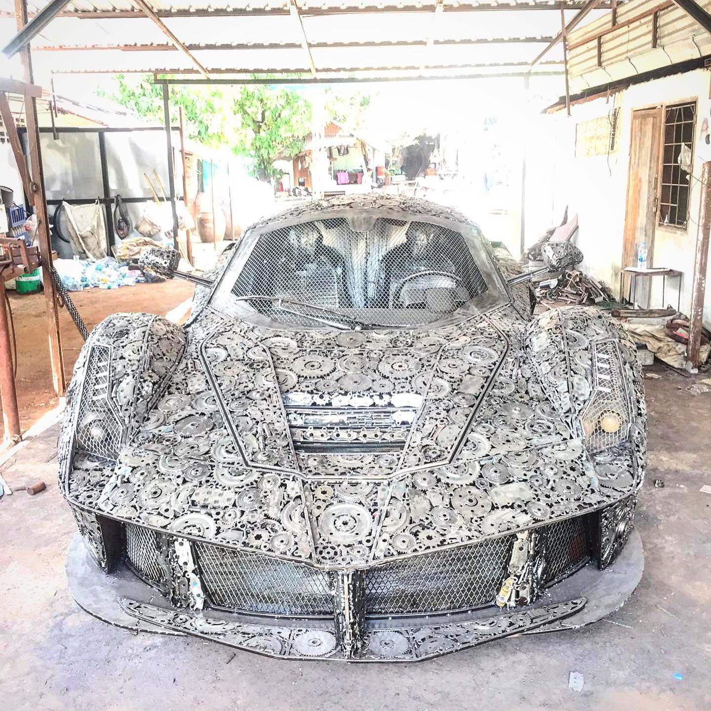 Handcrafted Sculpture Work of Art Welded Metal Recycled - Etsy UK