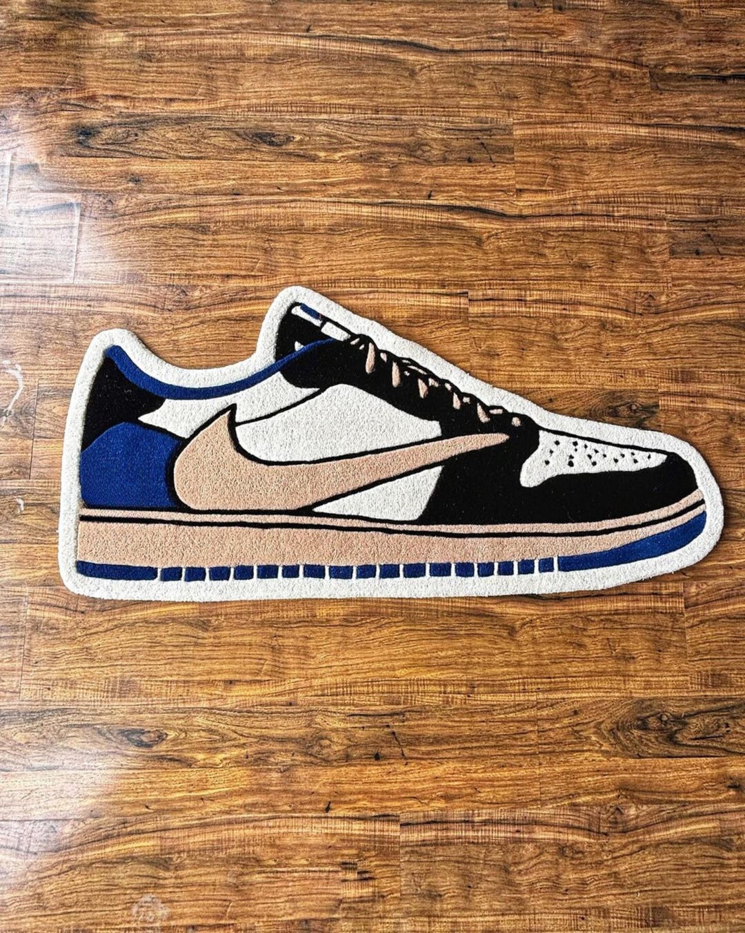 Sneaker Hand Tufted Rug, Nike Shoe Rug Customized Designed Rug New ...