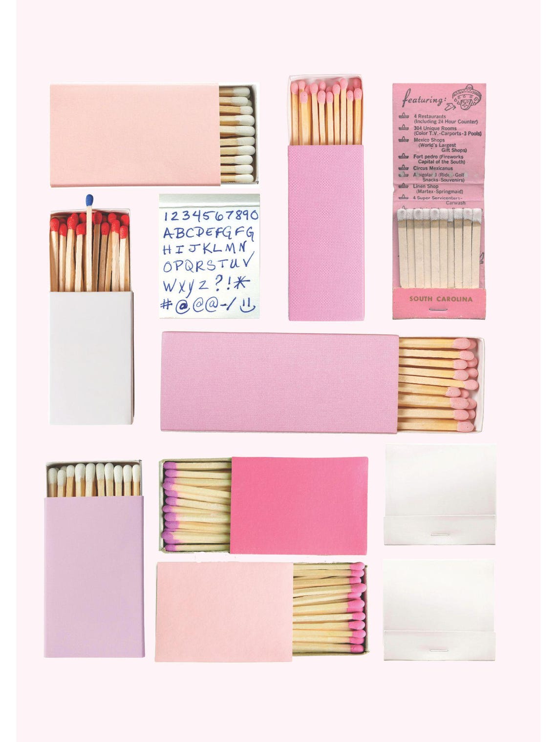 Blank Pink Matchbook Print, Trendy Matches Poster, Trendy Wall Art ...