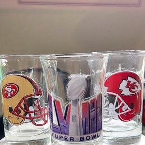 Sport Team Shot Glass Gift Set Football Basketball Baseball - Etsy