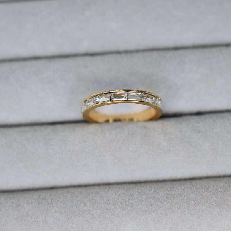 Baguette Ring - Etsy
