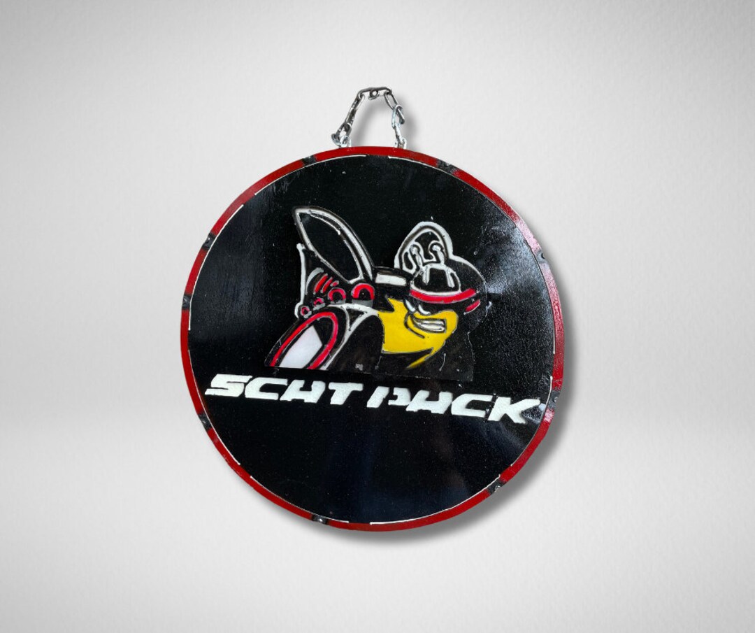 Scat Pack Metal Wall Art for Car Enthusiast Gift for Him Dodge Charger ...