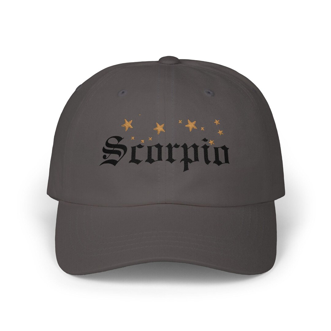 Scorpio Zodiac Astrology Hat Classic Dad Cap | Constellation ...