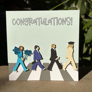 The Beatles Graduation - Etsy