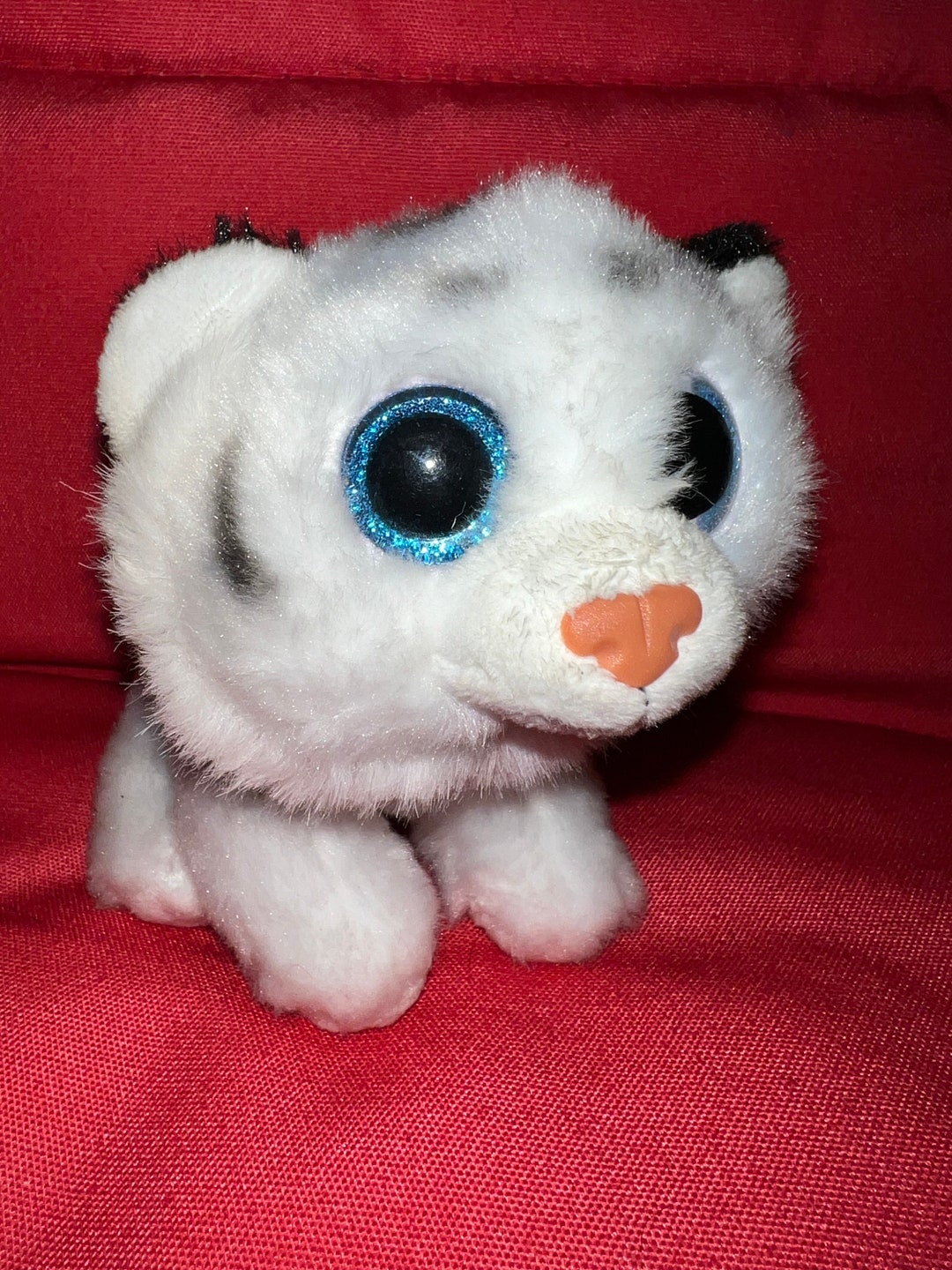 Tundra the White Tiger Beanie Baby NO Heart Tag - Etsy