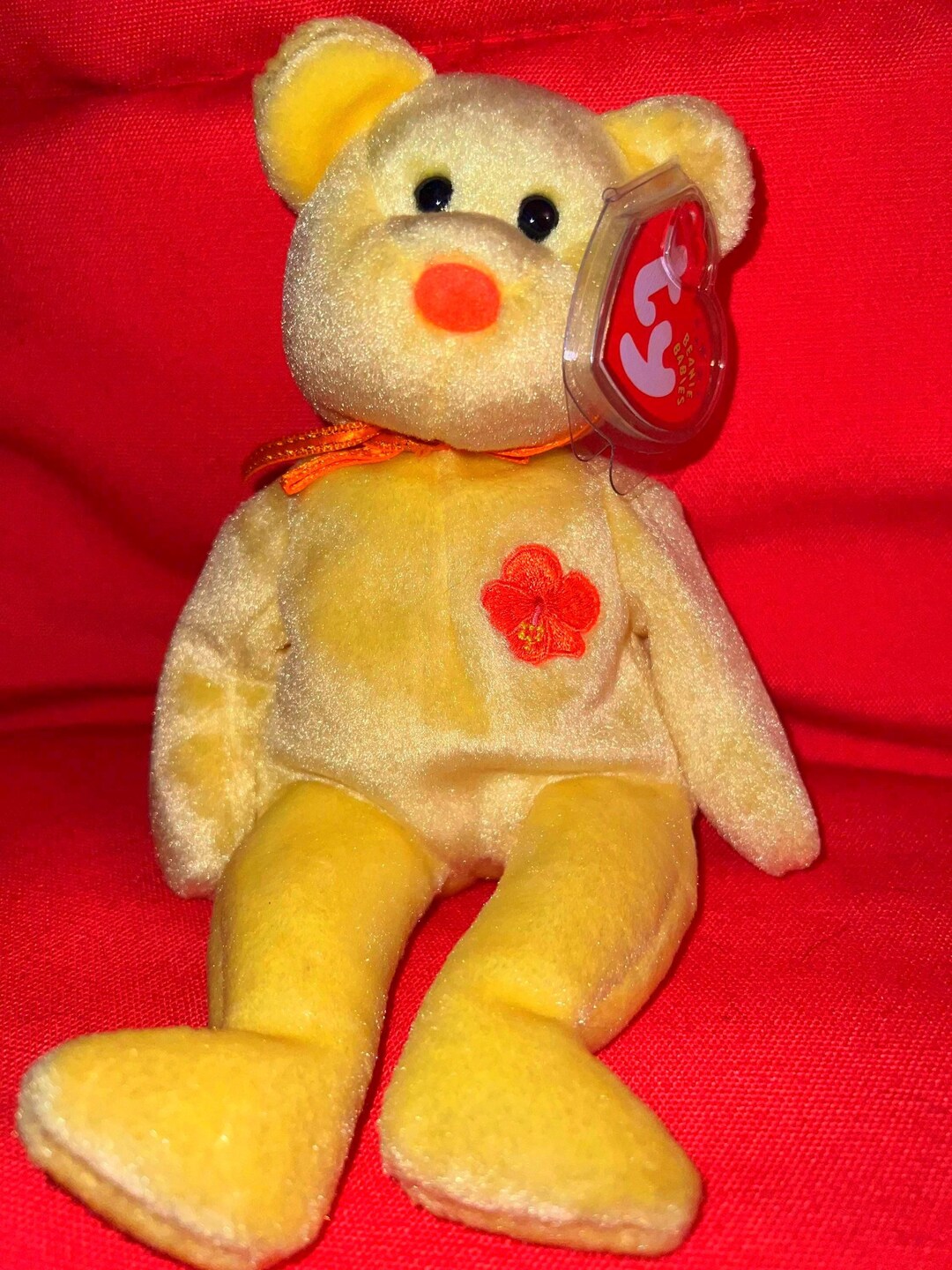 Bunga Raya Malaysian Exclusive Bear • Beanie Baby - Etsy