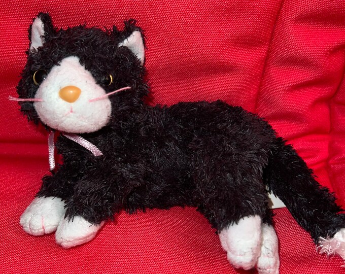 Booties the Cat • Beanie Baby NO Ear Tag and Faded Tush Tag - See ...
