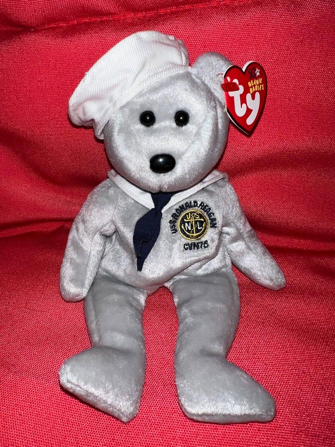 Ronnie the Ronald Reagan Bear • Beanie Baby - Etsy
