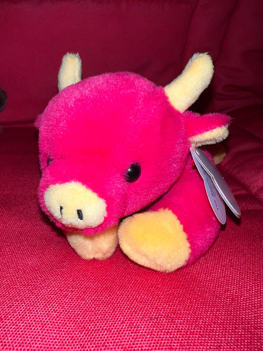 Snort II the Bull 30th Anniversary Edition Beanie Baby - Etsy