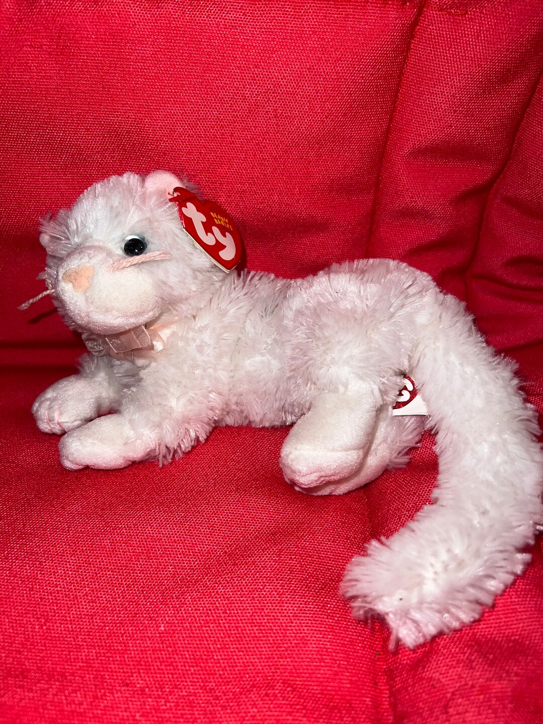 Bianca the Cat Beanie Baby - Etsy