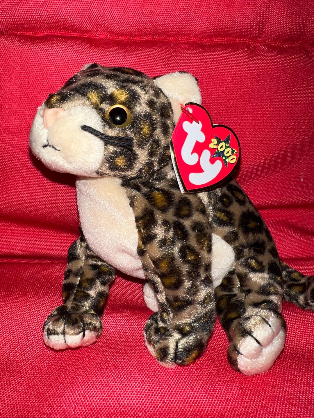 Sneaky the Leopard • Beanie Baby - Etsy