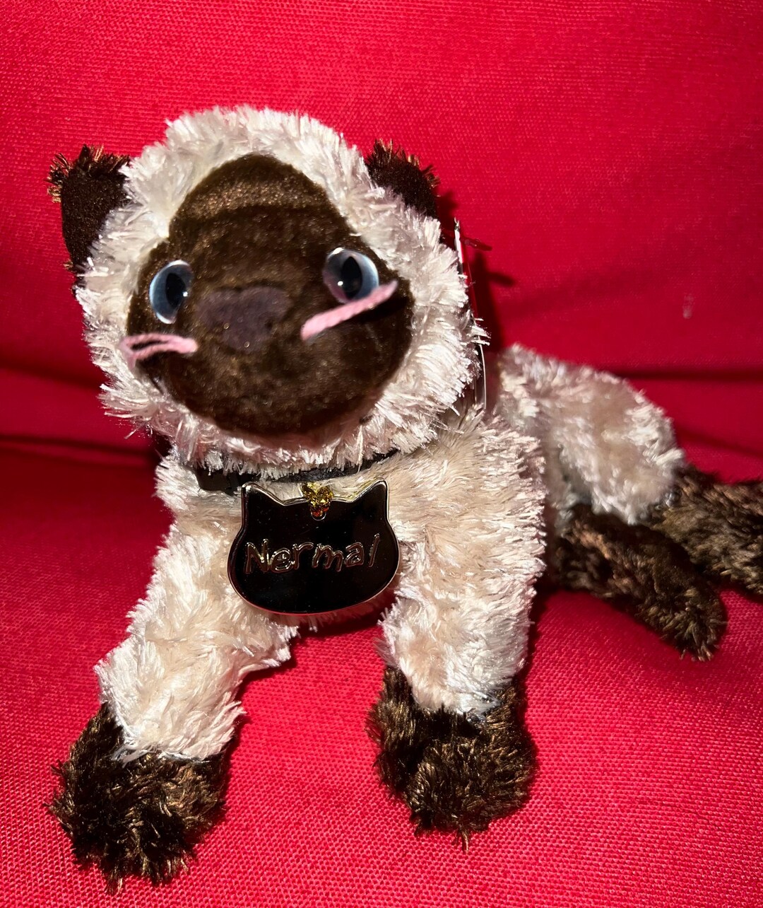 Nermal the Brown Cat From Garfield •beanie Baby - Etsy