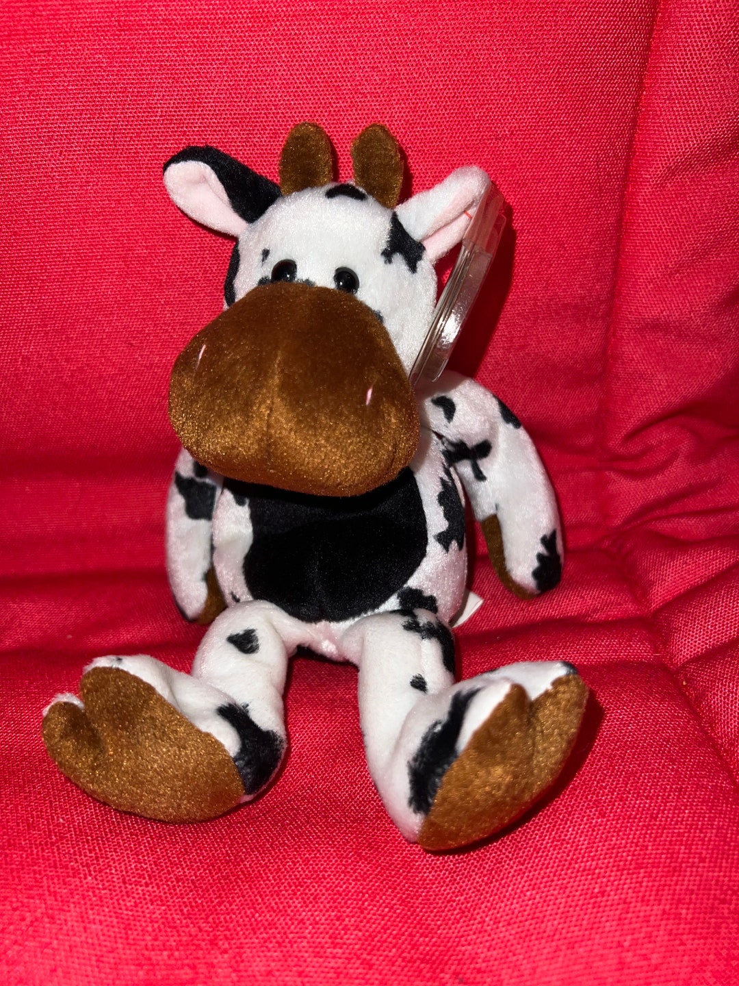Tipsy the Cow Beanie Baby - Etsy
