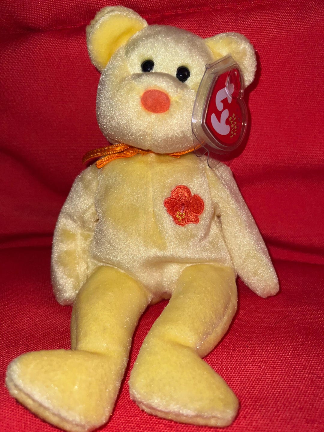 Bunga Raya Malaysian Exclusive Bear Beanie Baby - Etsy