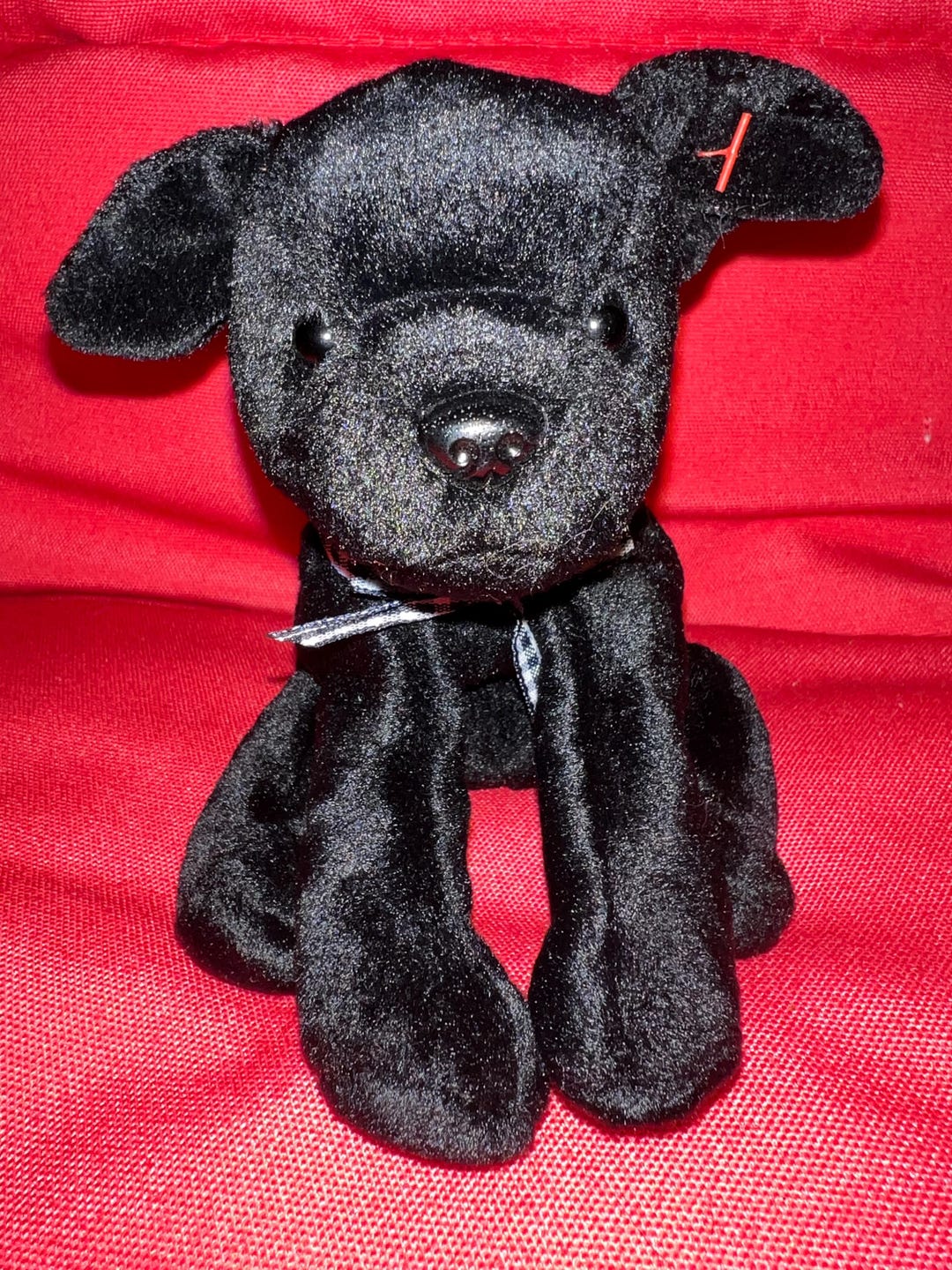 Luke • the Black Lab Beanie Baby NO Ear Tag - Etsy