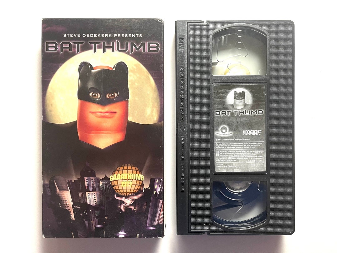 Bat Thumb Movie VHS Tape Steve Oedekerk Rare Vhs Movie - Etsy