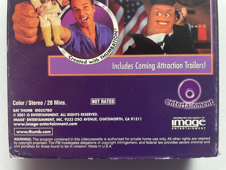 Bat Thumb Movie VHS Tape Steve Oedekerk Rare Vhs Movie - Etsy