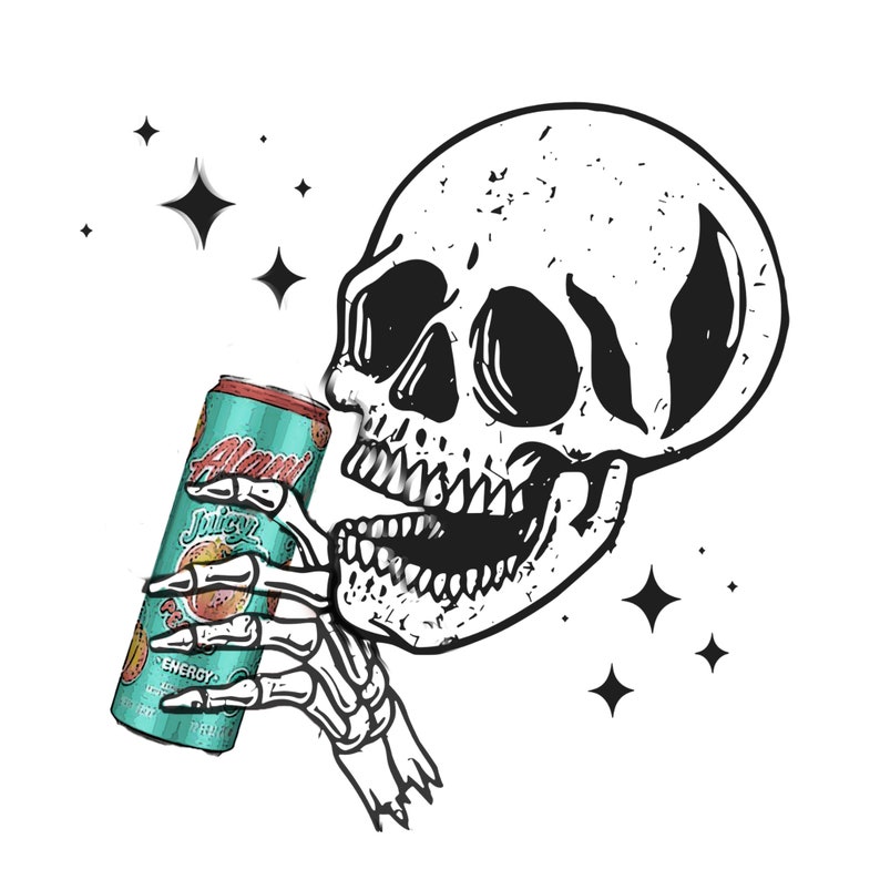 Alani Inspired Skeleton | PNG | Digital Download - Etsy