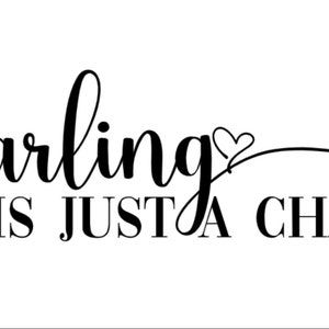 Darling This is Just a Chapter | Png - Etsy