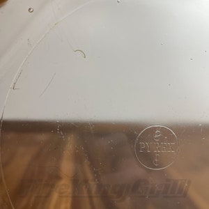 PYREX Clear Glass Hexagon 6-sided Pie Plate Dish | 1920s | Old "s ...