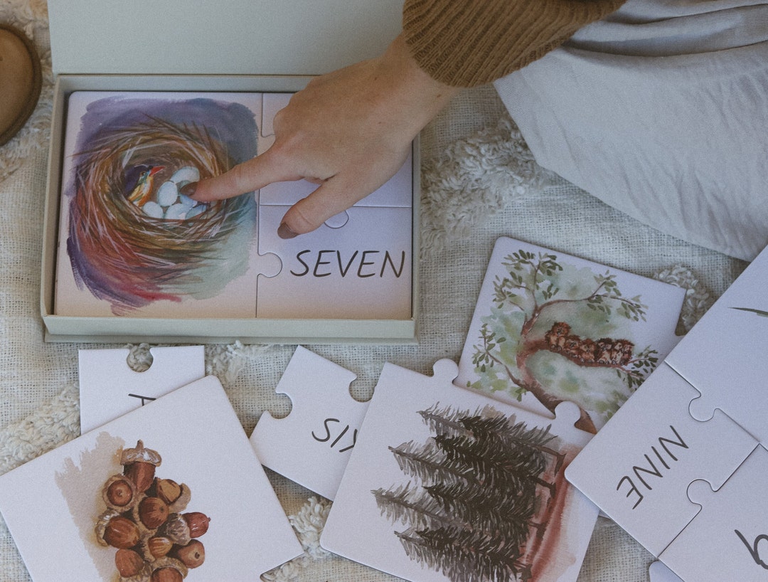 Childrens Woodland Puzzle - Etsy