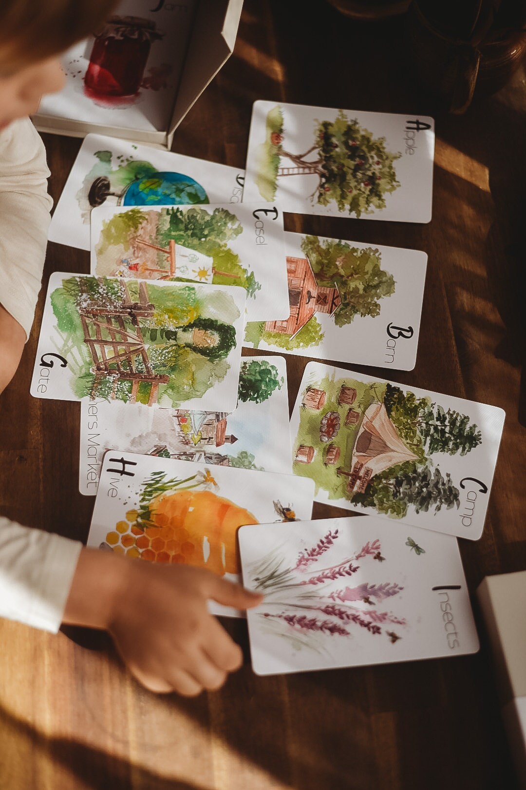 ABC Alphabet Flash Card Set - Etsy