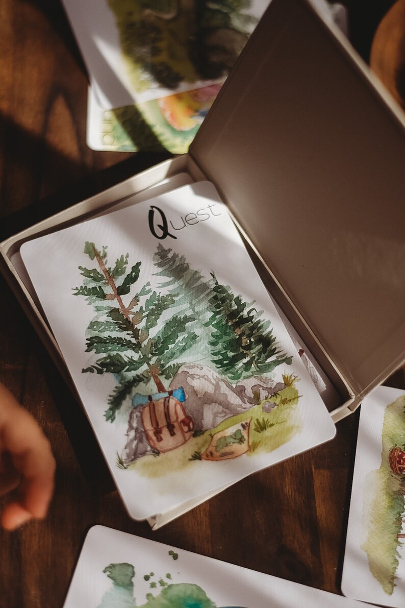 ABC Alphabet Flash Card Set - Etsy