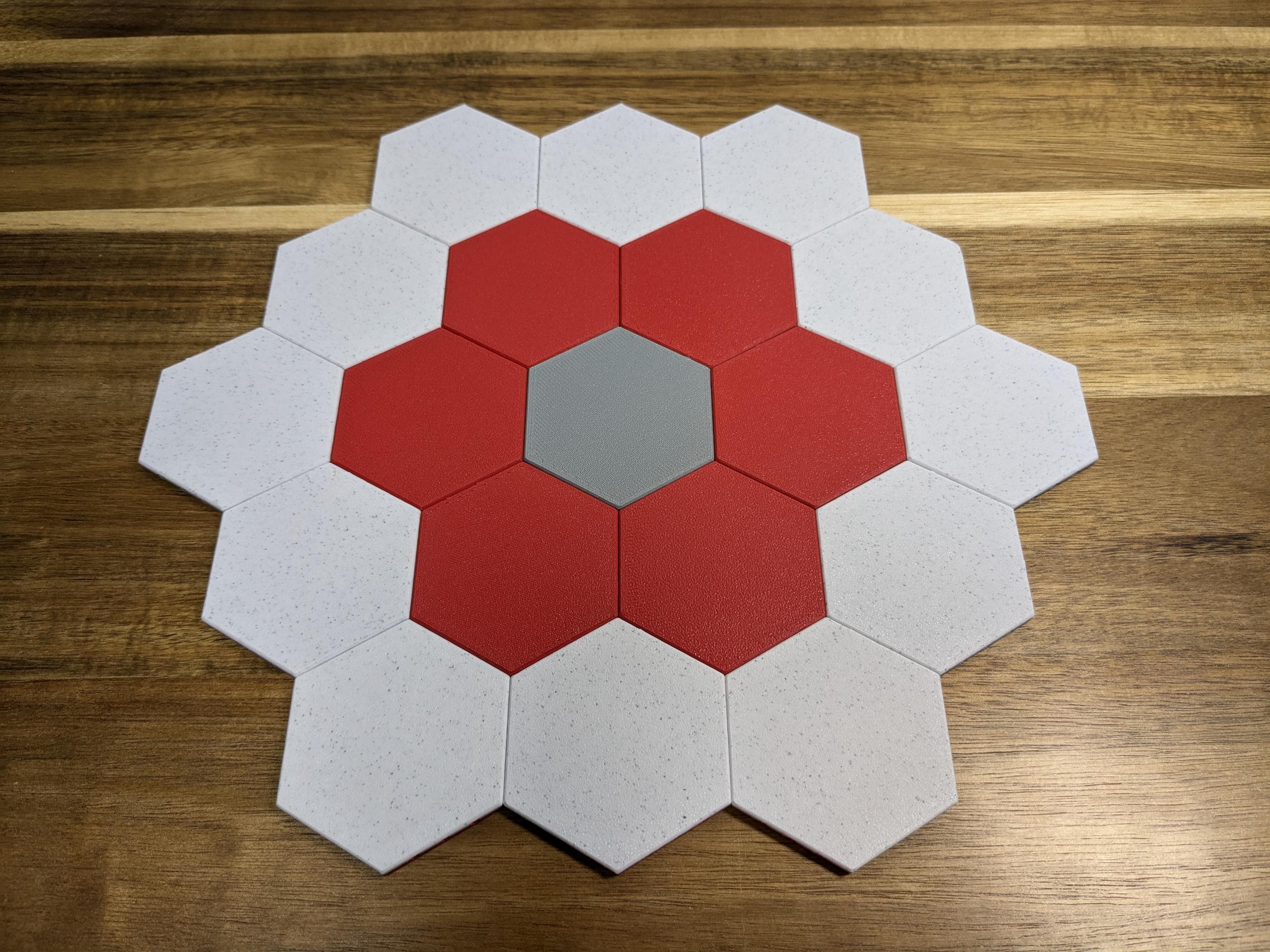 2-inch Magnetic Hex Tiles X10 (dual Color) - Etsy