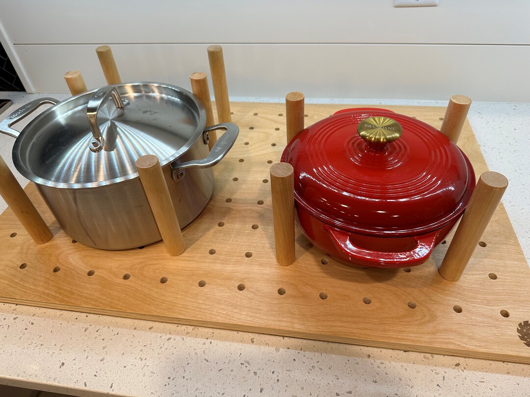 Custom Hardwood Peg Drawer Organizer - Etsy