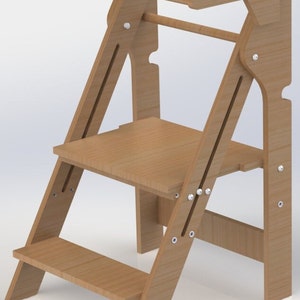 Foldable Kitchen Toddler Helper Digital Plan - Etsy