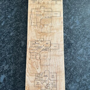 Custom Engraved House Plans - Etsy