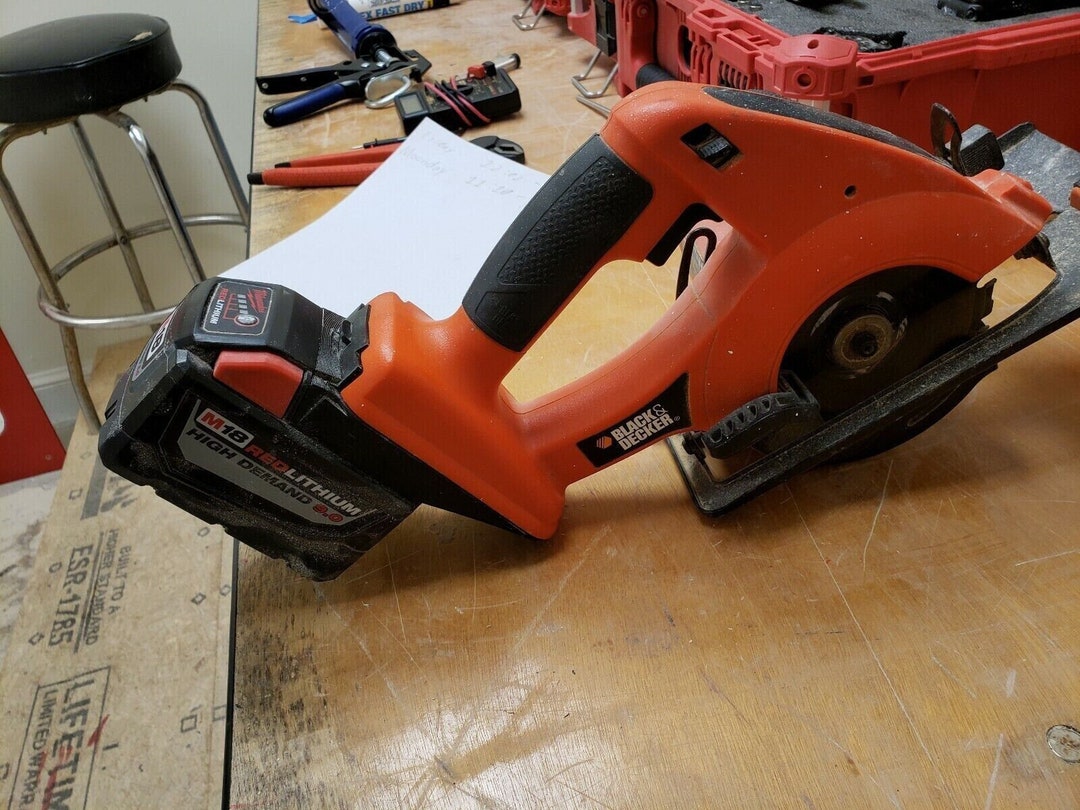 Milwaukee M18 Battery to Older Black and Decker Tool - Adapter , 3d ...