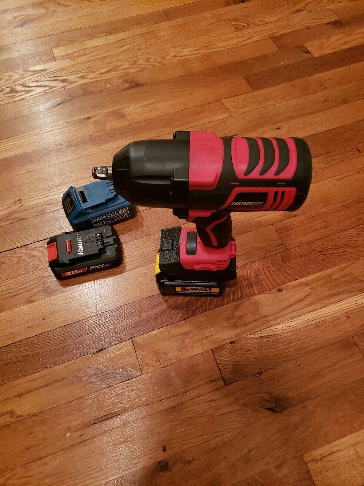 Hercules , Bauer or Dewalt Battery to Earthquake Tool Adapter (adapter ...