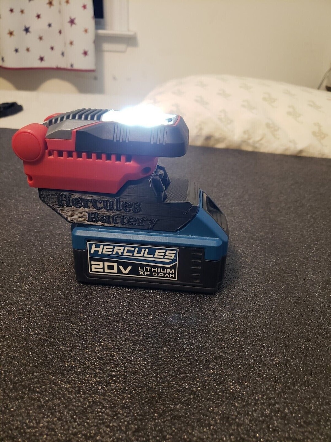 Hercules 20v Battery to Bauer 20v Tool Adapter , 3d Printed - Etsy