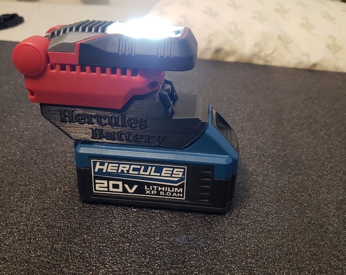 Hercules 20v Battery to Bauer 20v Tool Adapter , 3d Printed - Etsy