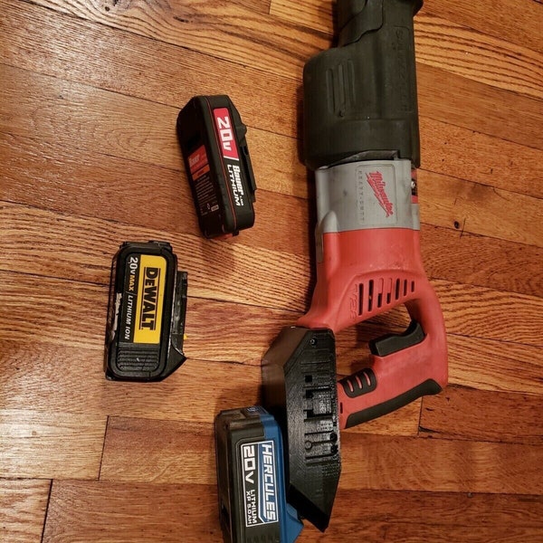 Milwaukee Battery to Hercules Tool Adapter - Etsy
