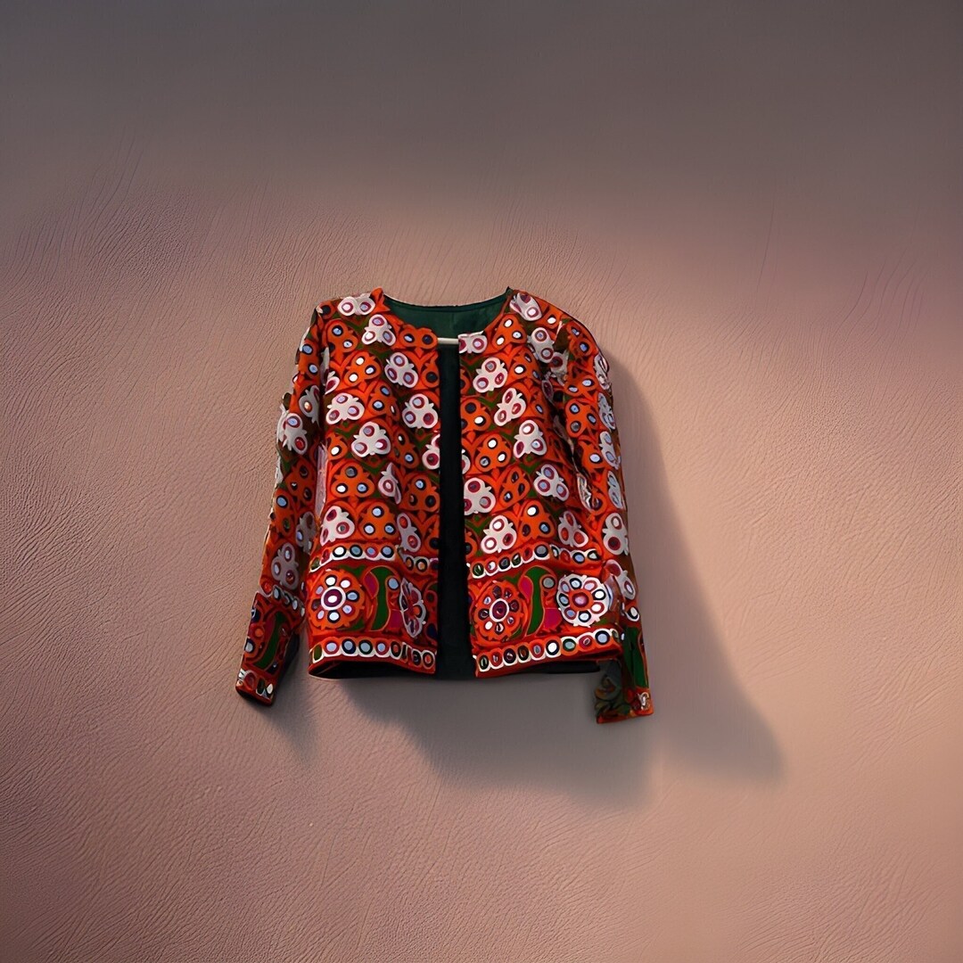 Contemporary Style Meets Indian Embroidery in This Jacket, Garba ...
