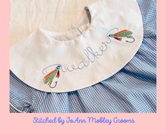 Fly Fishing Lure Mini Embroidery Design 2" and 2.5" - Etsy